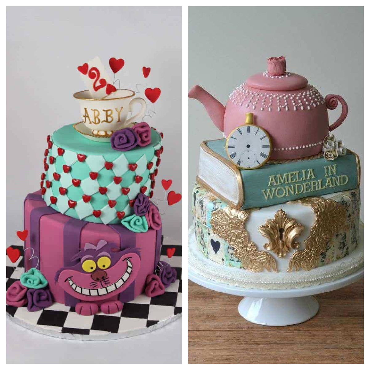 Mad Hatter Tea Party Cake 8th Birthday Party Ideas | Planning With