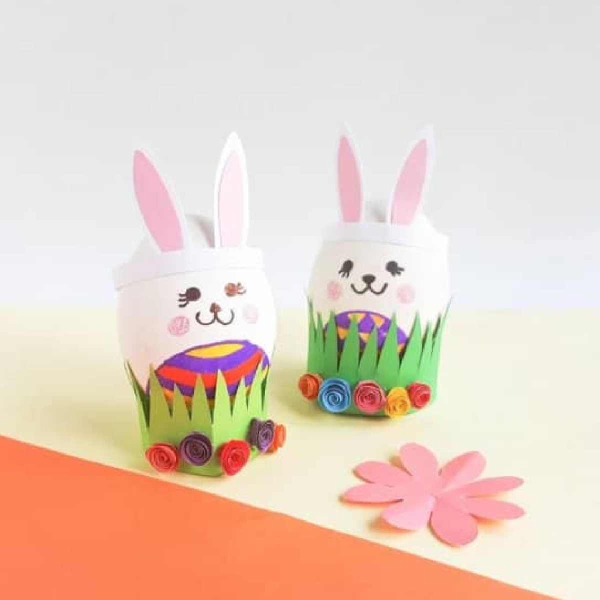 Easter Bunny Eggs Craft for Kids | The Inspiration Edit