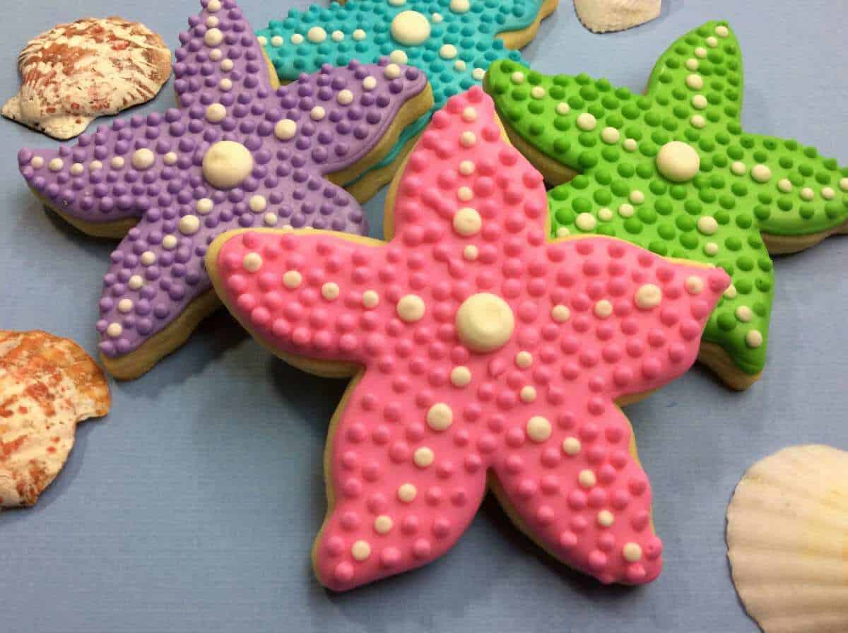 The Little Mermaid Disney Inspired Starfish Cookies · The Inspiration Edit