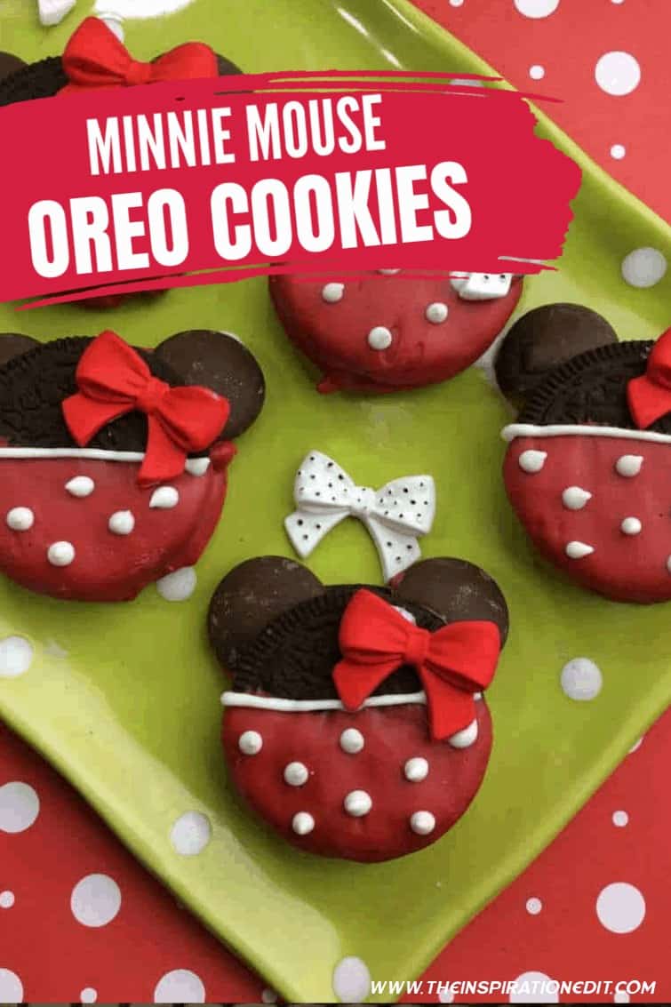 Minnie Mouse Bow Cookies