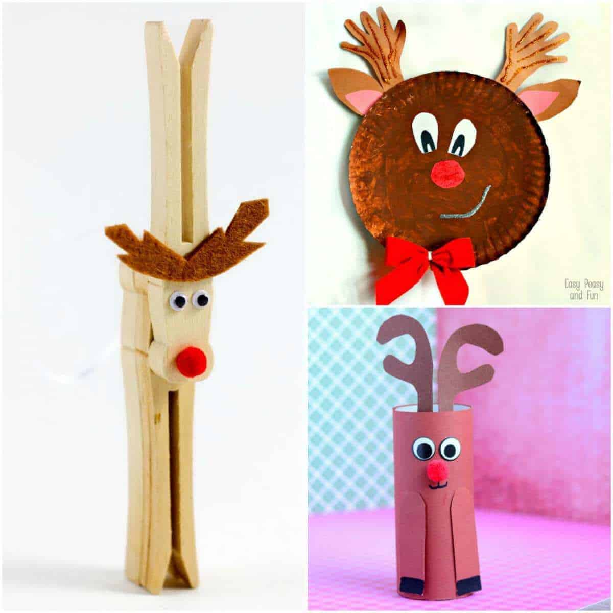 21 Simple And Easy Reindeer Crafts For Kids The Inspiration Edit