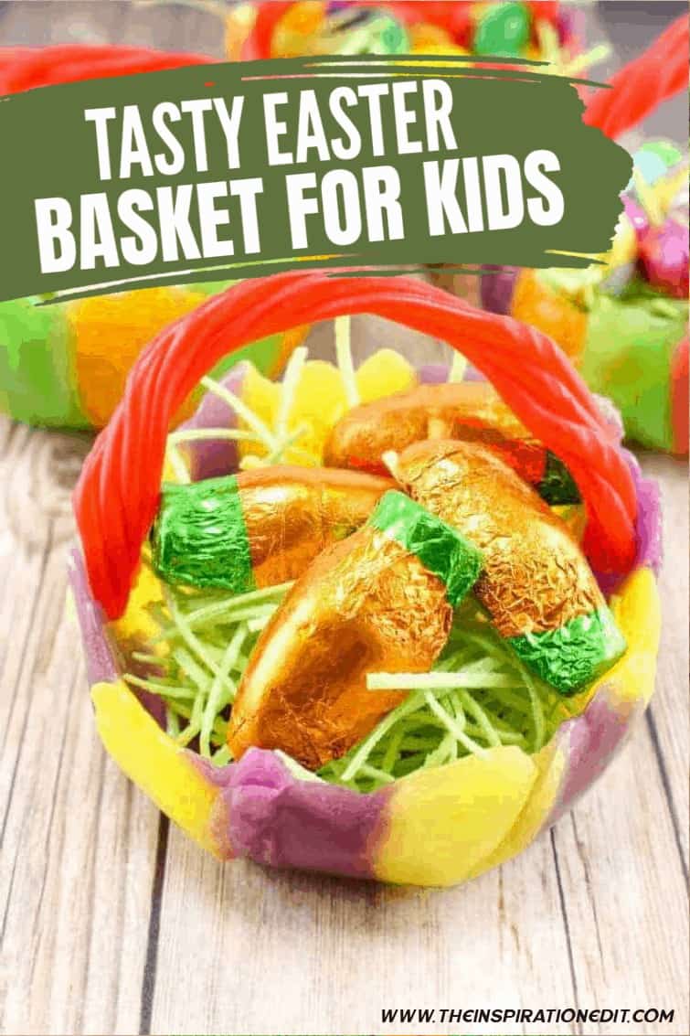 Tasty DIY Easter Baskets for Kids · The Inspiration Edit