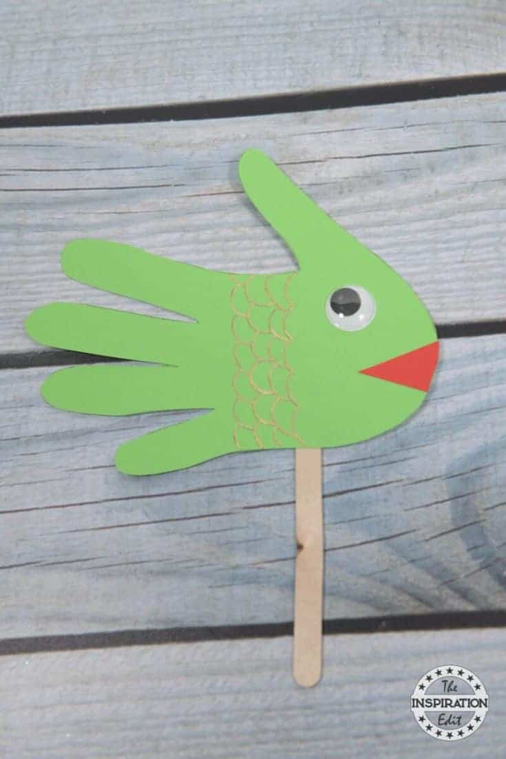 Fidgety Fish Puppet Craft and Learning Resource | The Inspiration Edit
