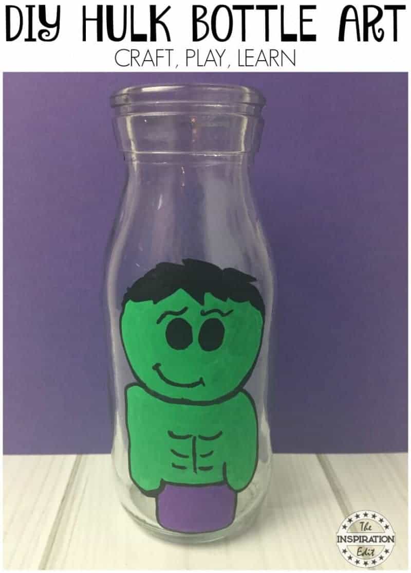 Incredible Hulk Craft That Kids Will Love · The Inspiration Edit