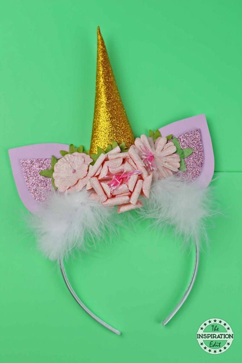 Gorgeous DIY Unicorn Headband Craft For Kids · The Inspiration Edit