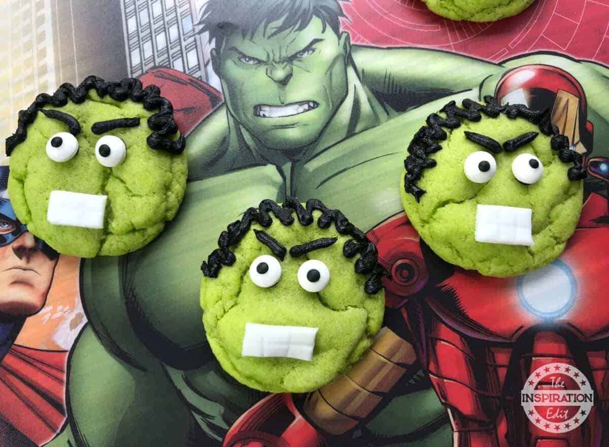The Incredible Hulk Superhero Cookies · The Inspiration Edit