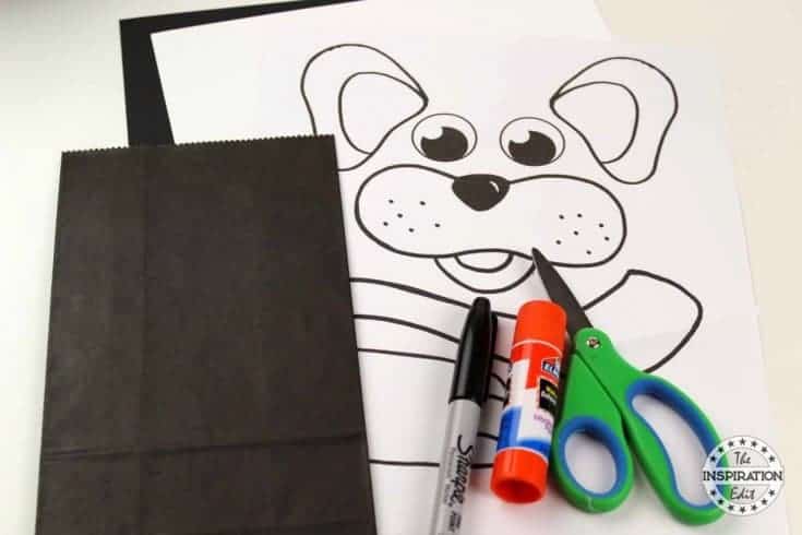 Super Cute Paper Bag Dog Puppet | The Inspiration Edit