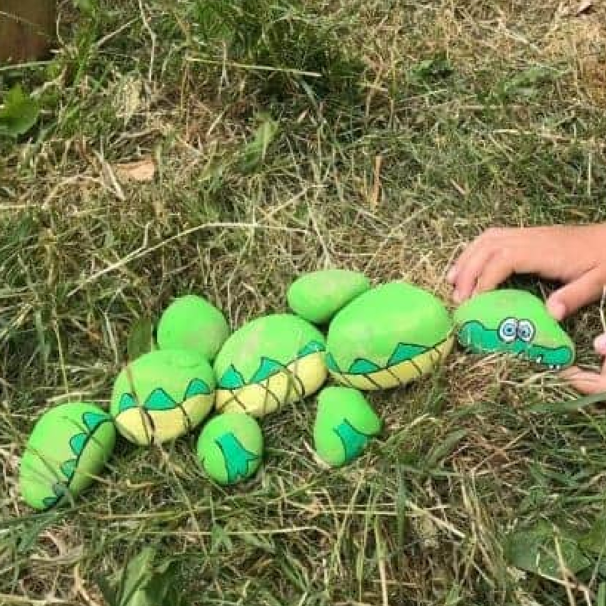 How to Make a Rock Stone Crocodile | The Inspiration Edit