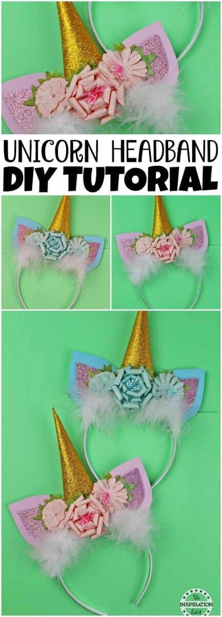 Gorgeous DIY Unicorn Headband Craft For Kids · The Inspiration Edit