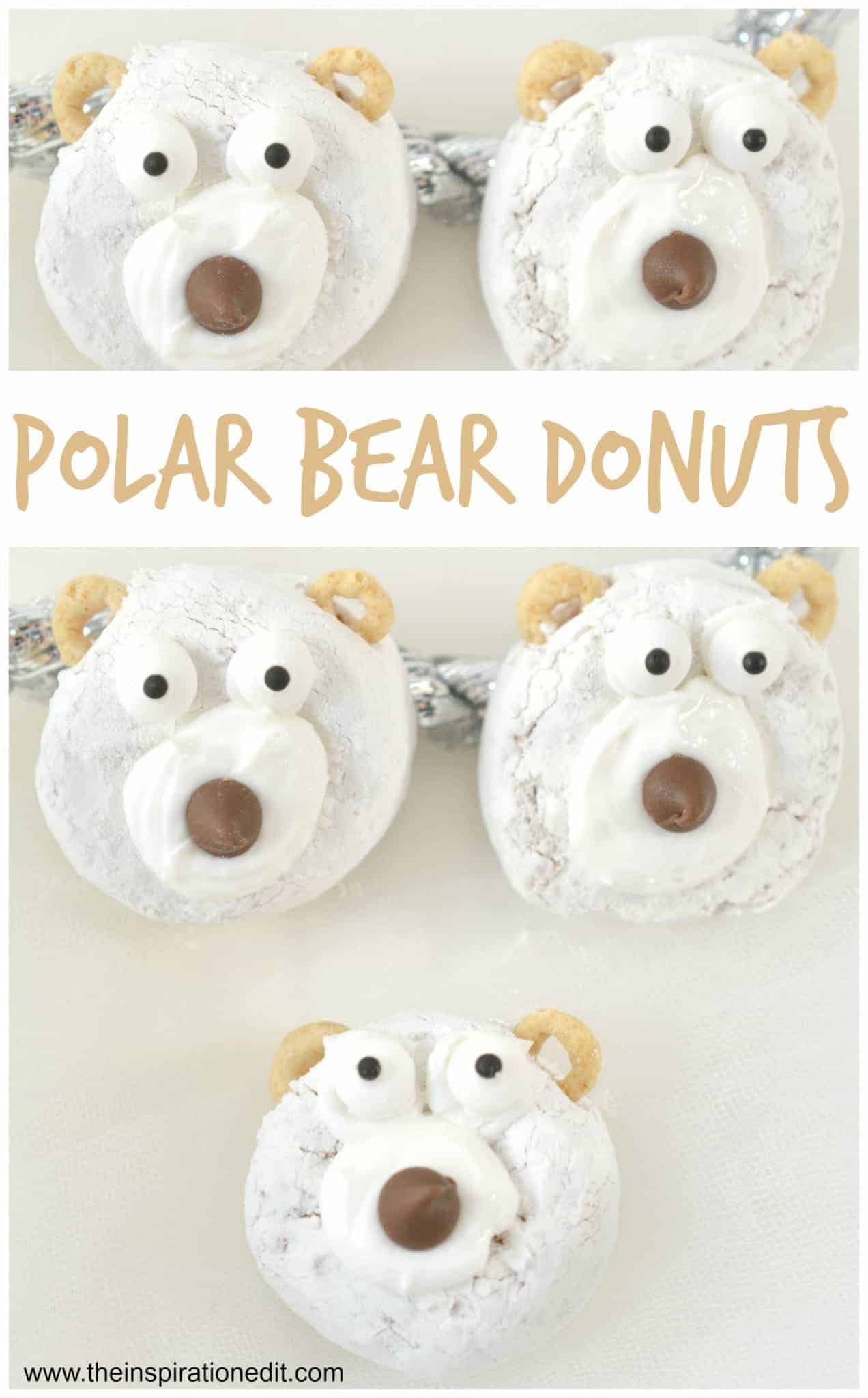 Christmas Donuts Polar Bear Style | The Inspiration Edit