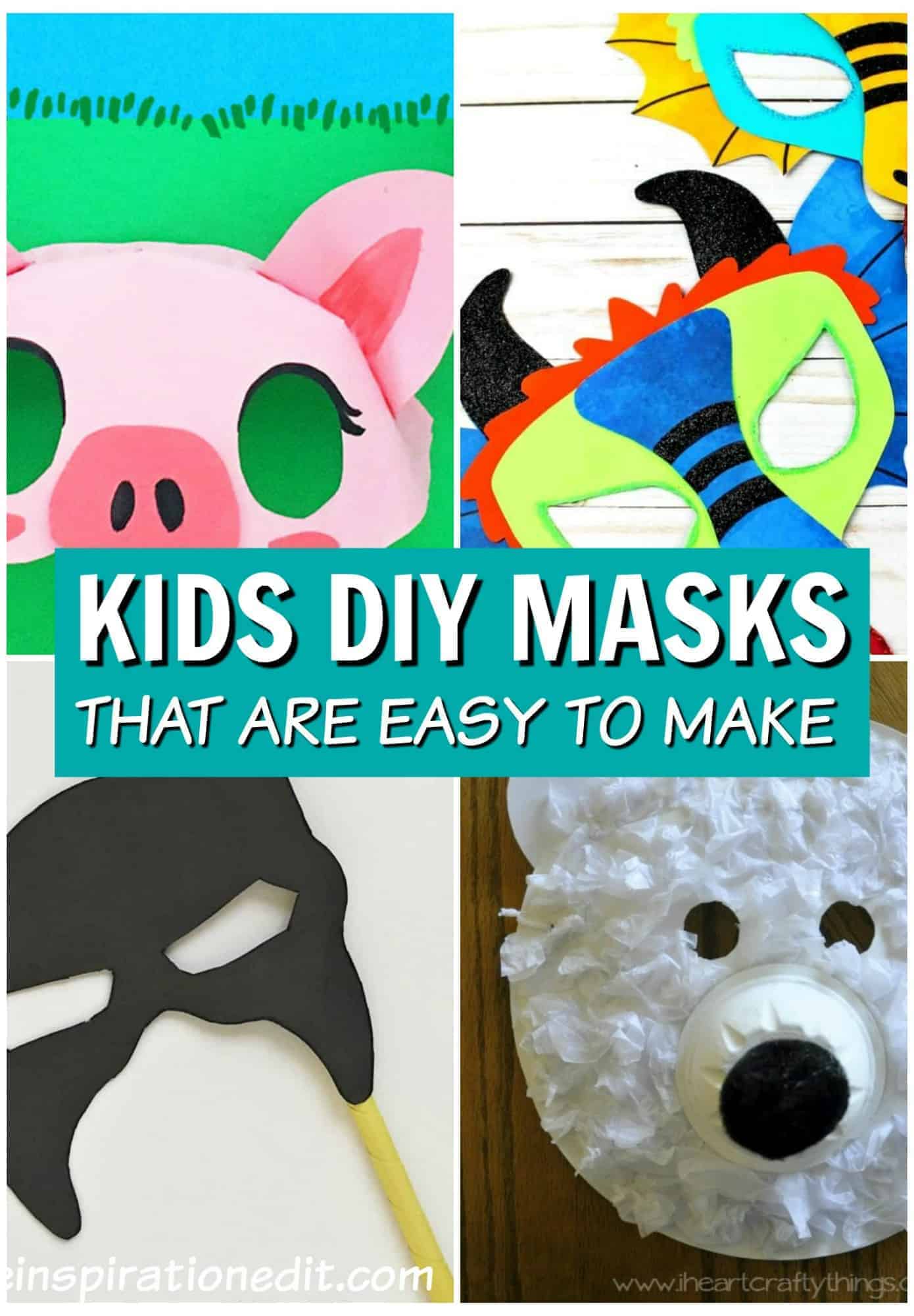 20 DIY Masks for Kids That They Will Love | The Inspiration Edit
