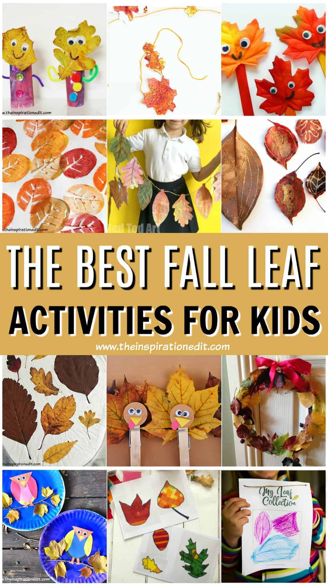 Leaf Autumn Crafts Kids Will Love The Inspiration Edit