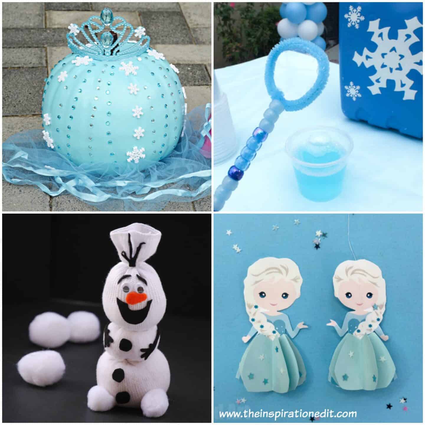 Disney Frozen Party Craft Ideas · The Inspiration Edit