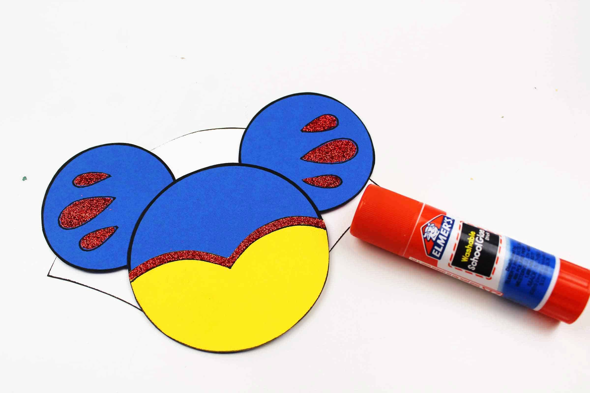 Snow White DIY Mickey Mouse Ears Craft · The Inspiration Edit