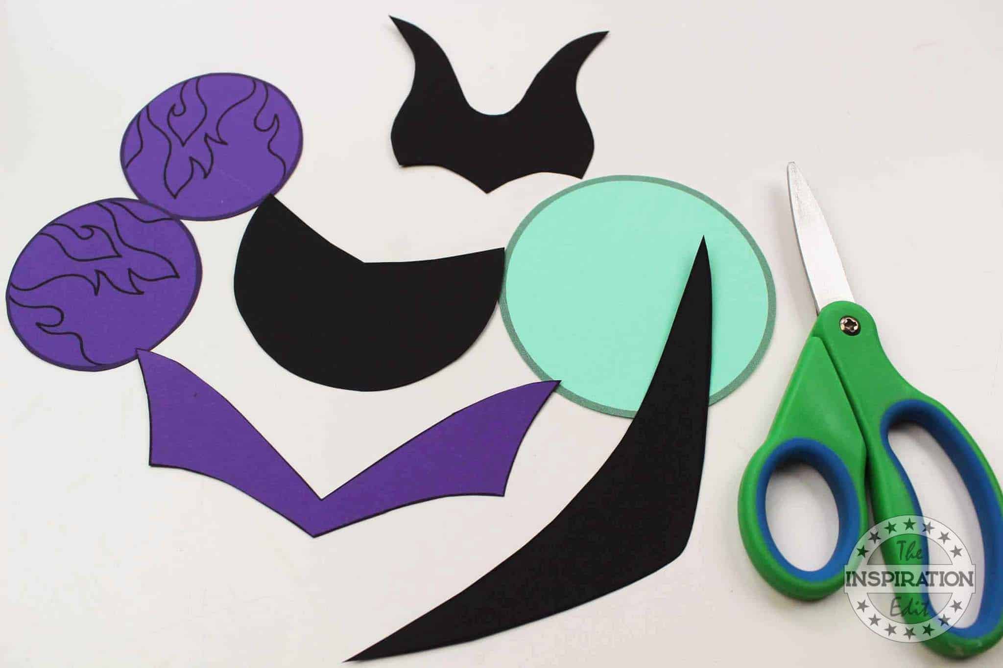 DIY Maleficent Craft With Free Disney Template · The Inspiration Edit