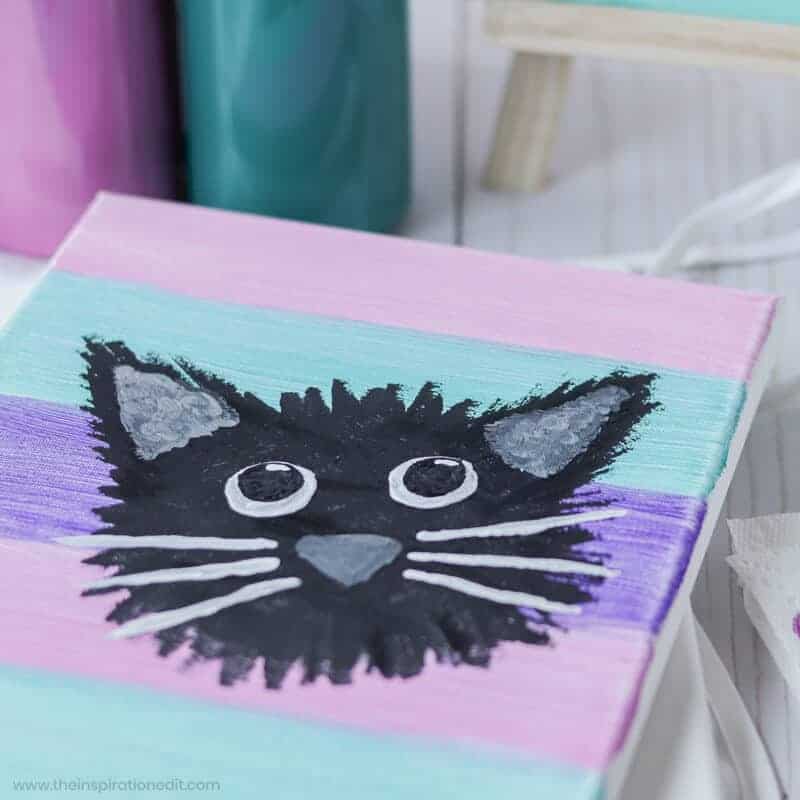 Cat Painting Tutorial for Kids · The Inspiration Edit