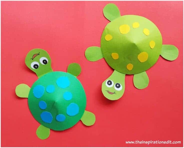 Paper Turtle Craft to Do With Kids | The Inspiration Edit