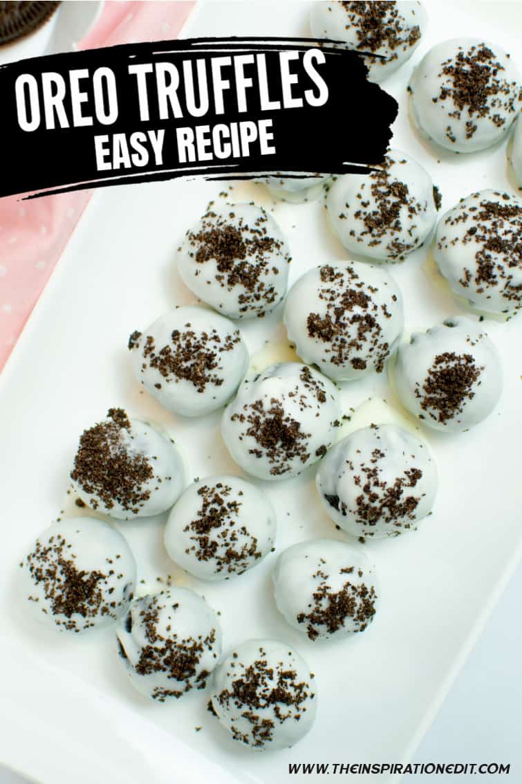 The Best Oreo Truffles Recipe - The Inspiration Edit