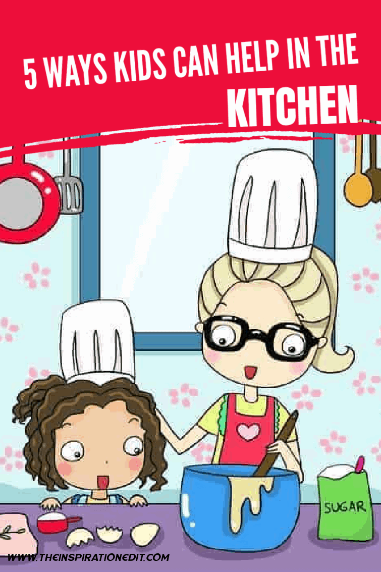 5 Ways Your Kids Can Help in the Kitchen | The Inspiration Edit