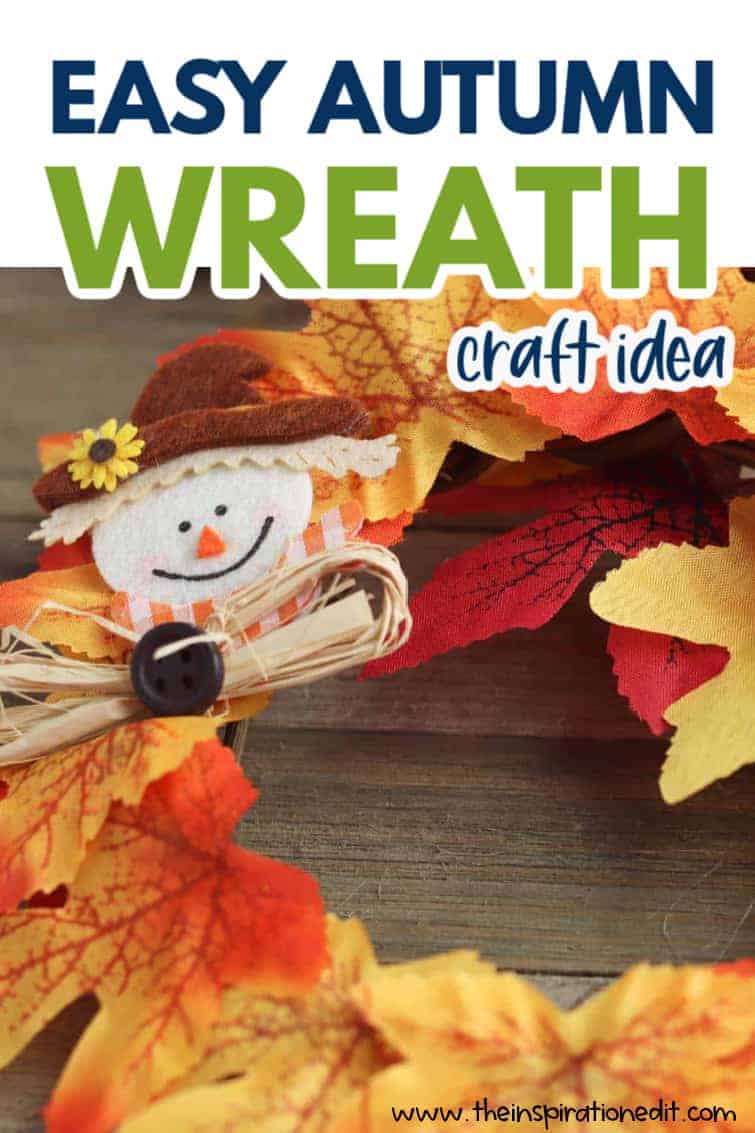 Autumn Wreath Craft for Kids | The Inspiration Edit