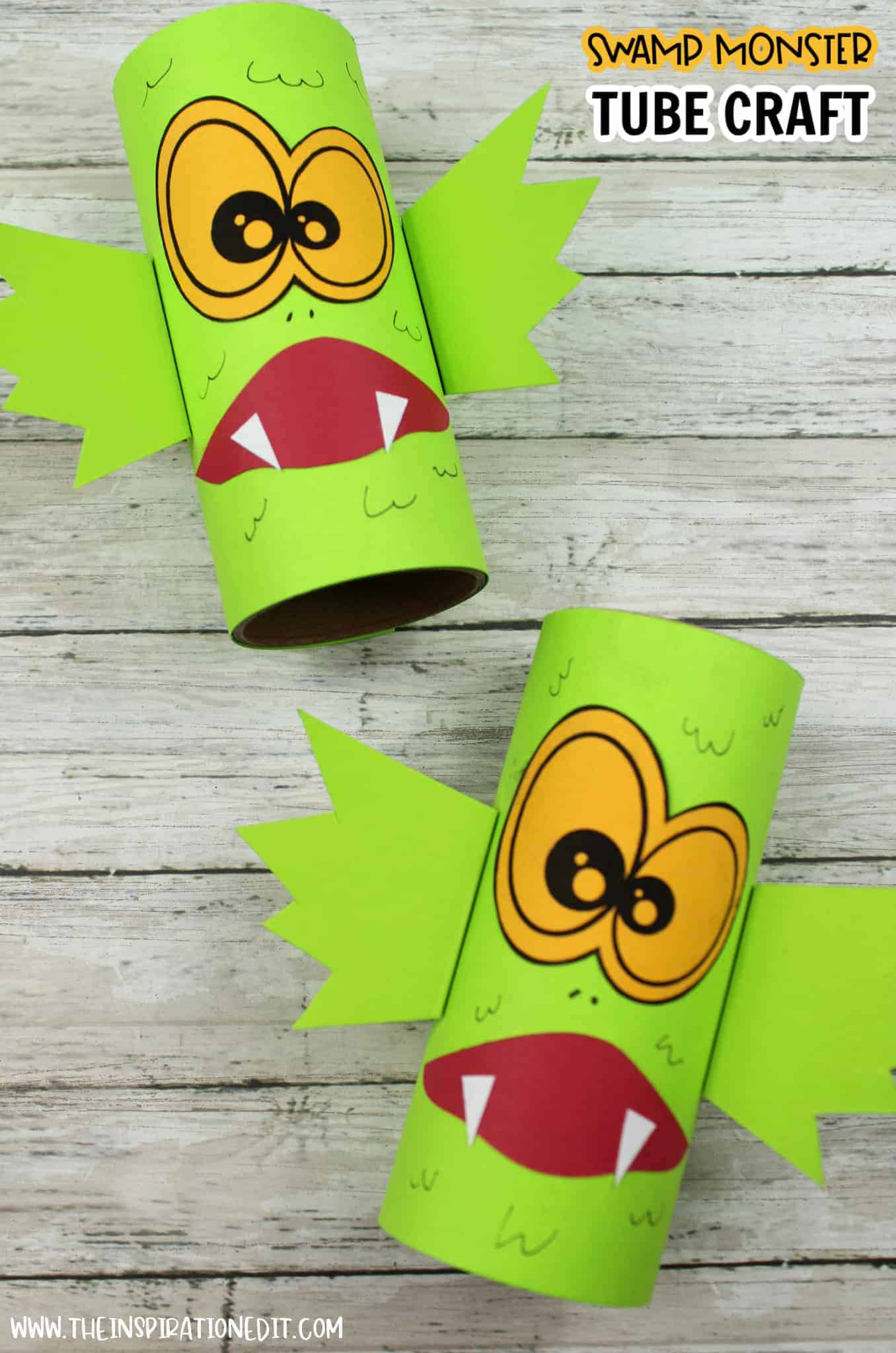 Swamp Monster Craft for Kids - The Inspiration Edit