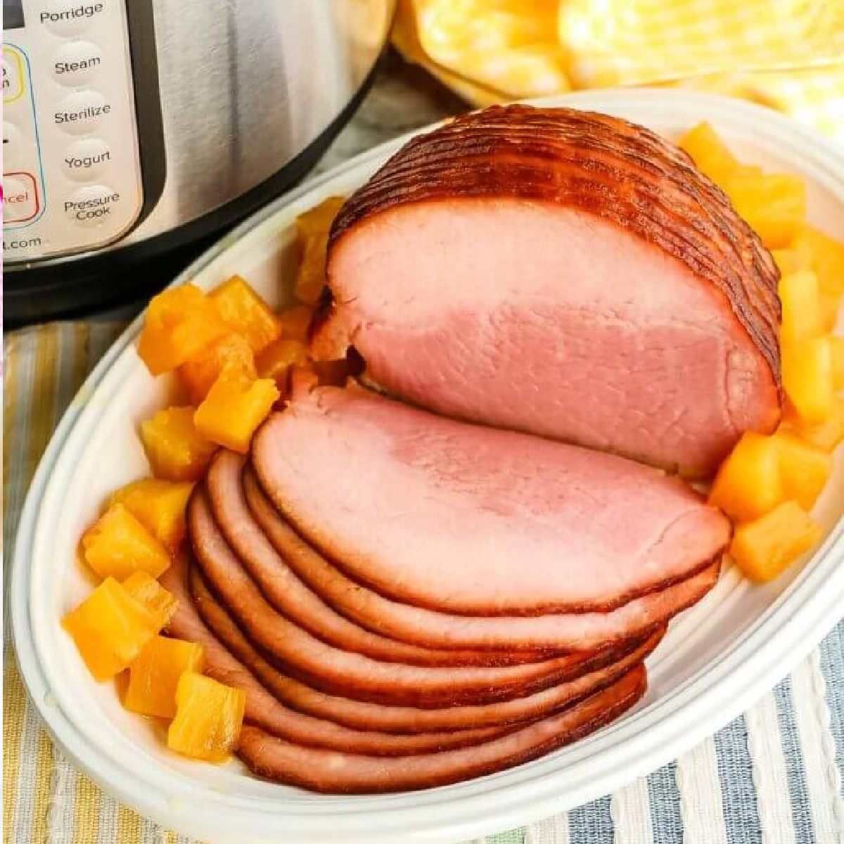 Easy Instant Pot Boneless Ham | The Instant Pot Table