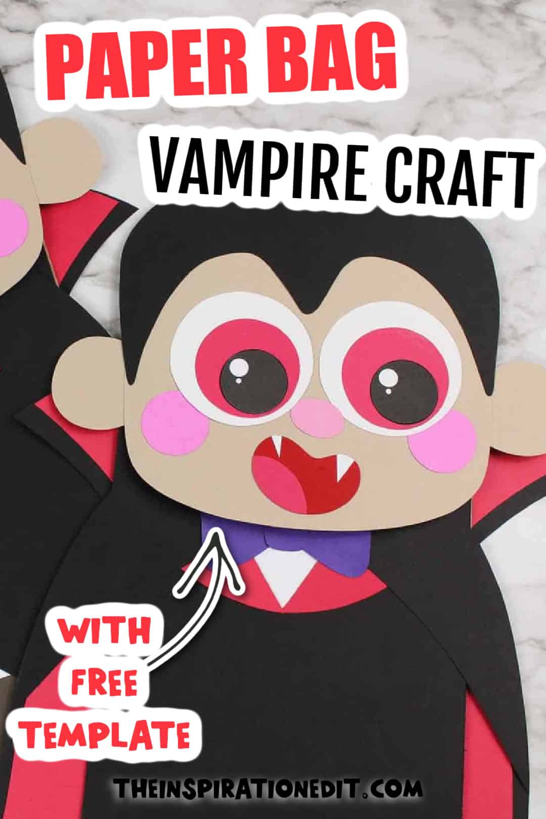 Vampire Puppet Paper Bag Craft · The Inspiration Edit