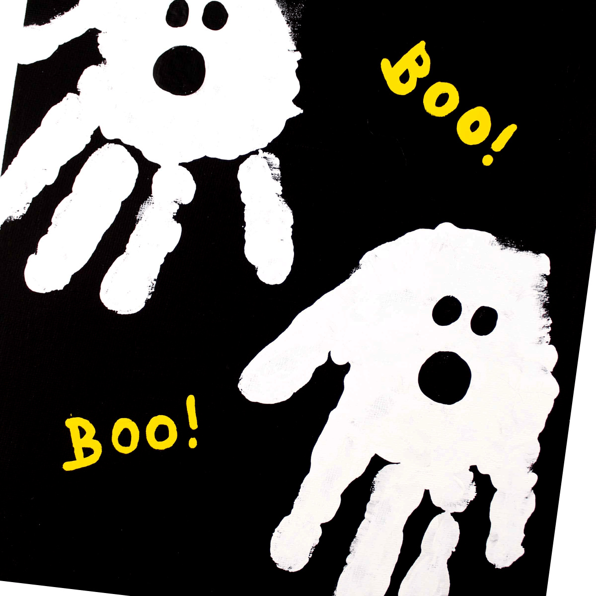 Halloween Hand Print Craft for Preschool Kids | The Inspiration Edit