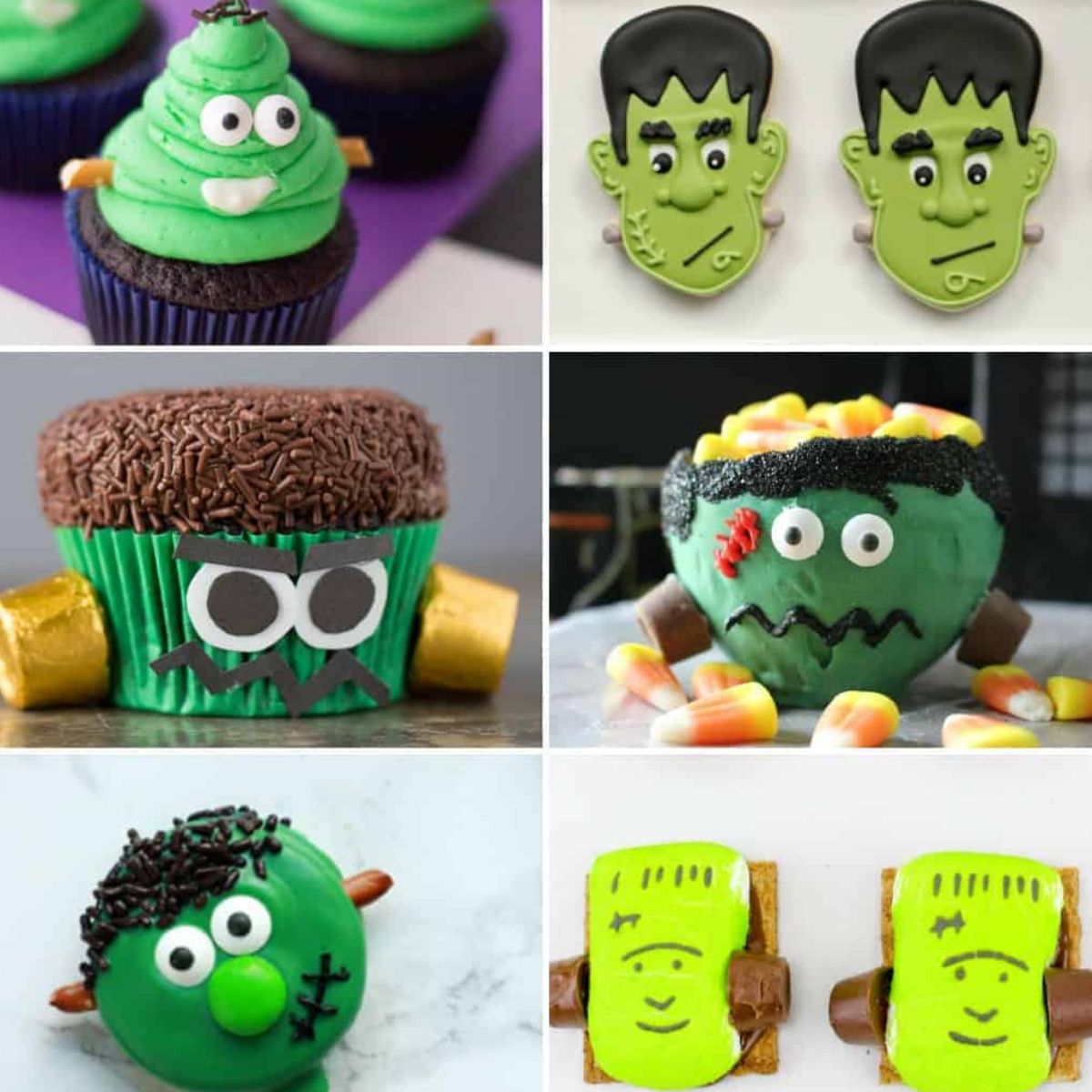 Kids Halloween Party Frankenstein Treats | The Inspiration Edit