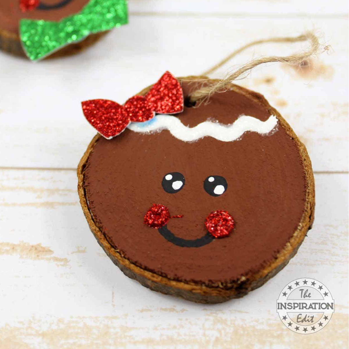Easy Gingerbread Christmas Ornaments | The Inspiration Edit