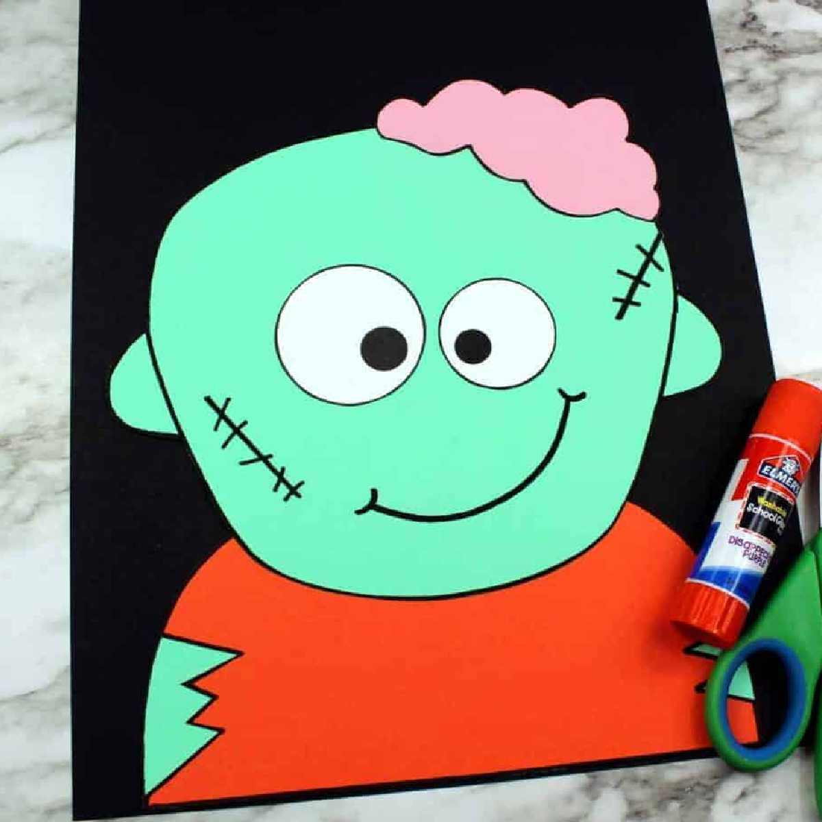 Easy Zombie Activity for Kids | The Inspiration Edit