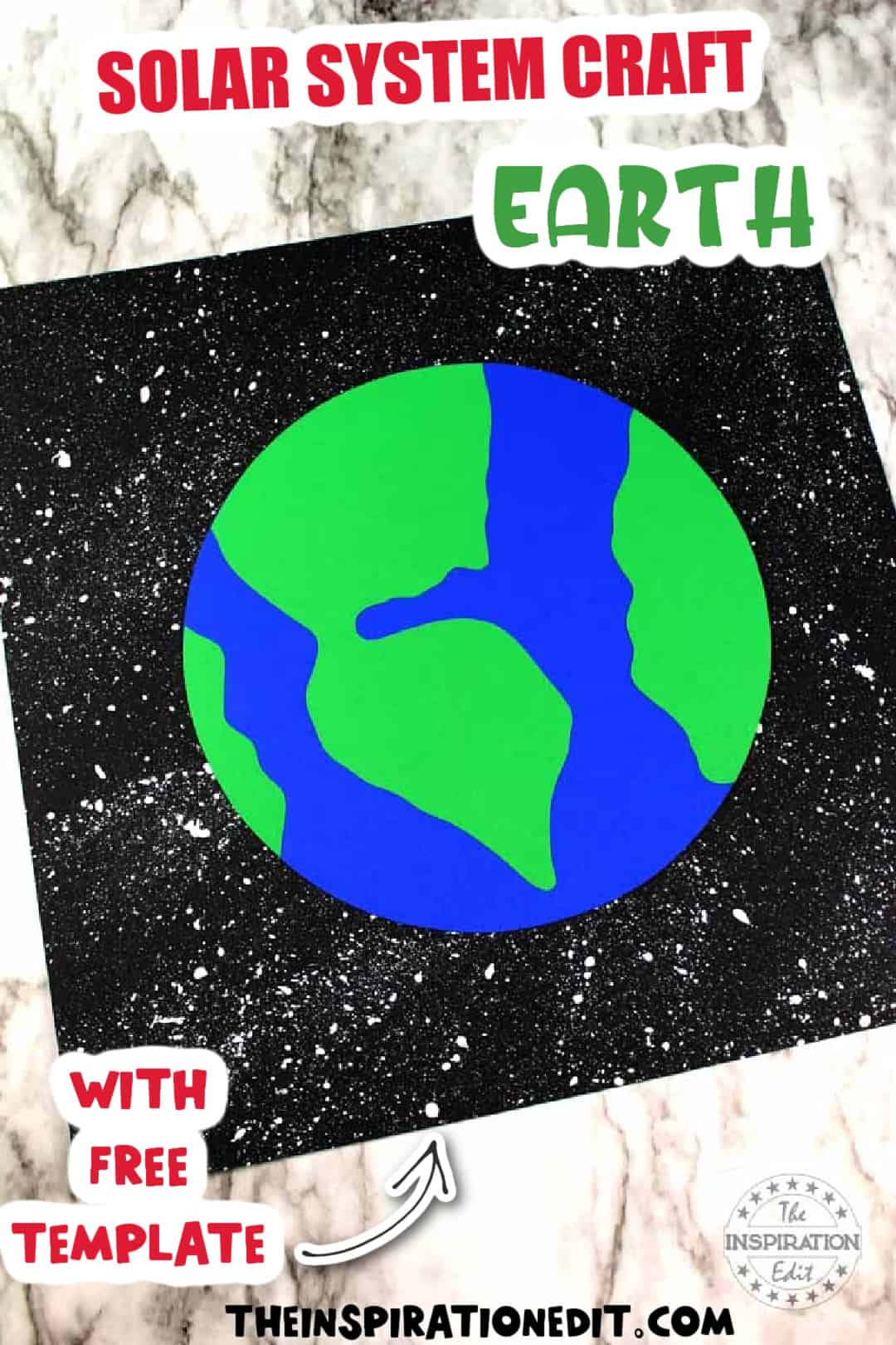 Interesting Facts About Earth Plus Earth Day Craft for Kids - The ...
