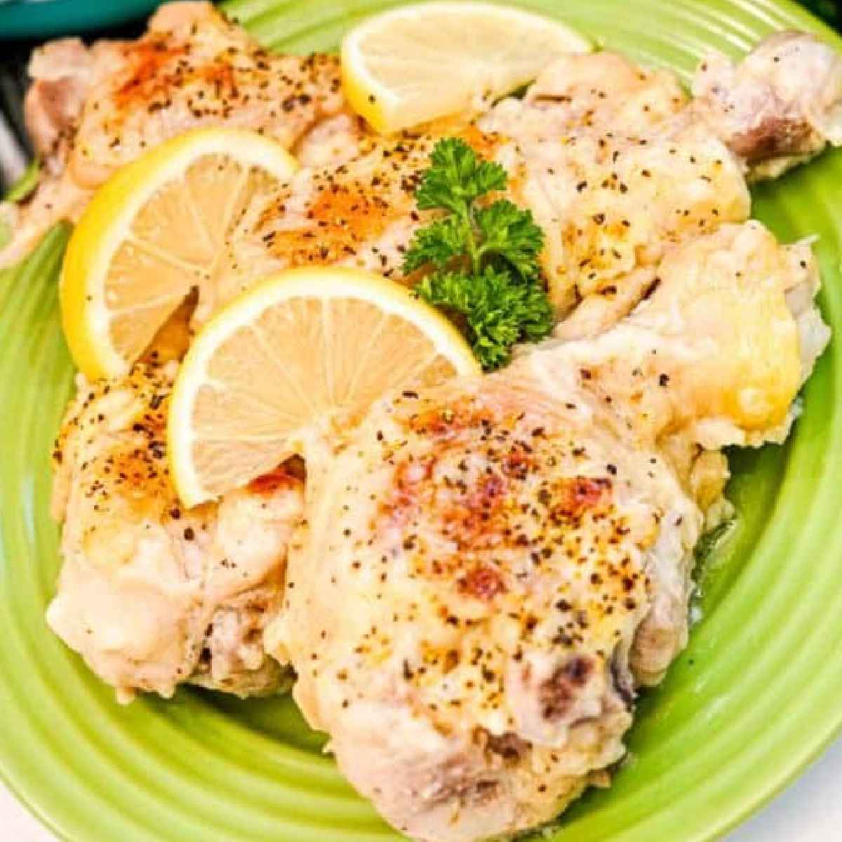 Creamy Lemon Chicken Legs | The Inspiration Edit