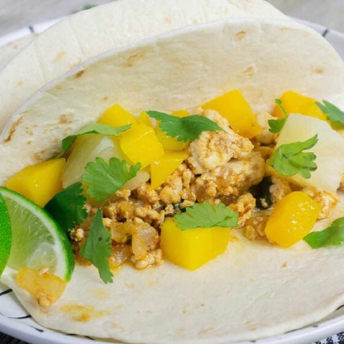 Tropical Vegan Tacos | The Inspiration Edit