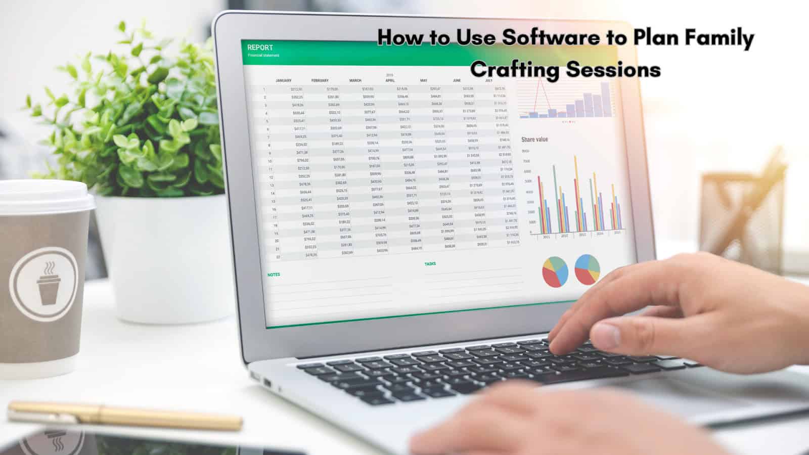 How to Use Software to Plan Family Crafting Sessions | The Inspiration Edit